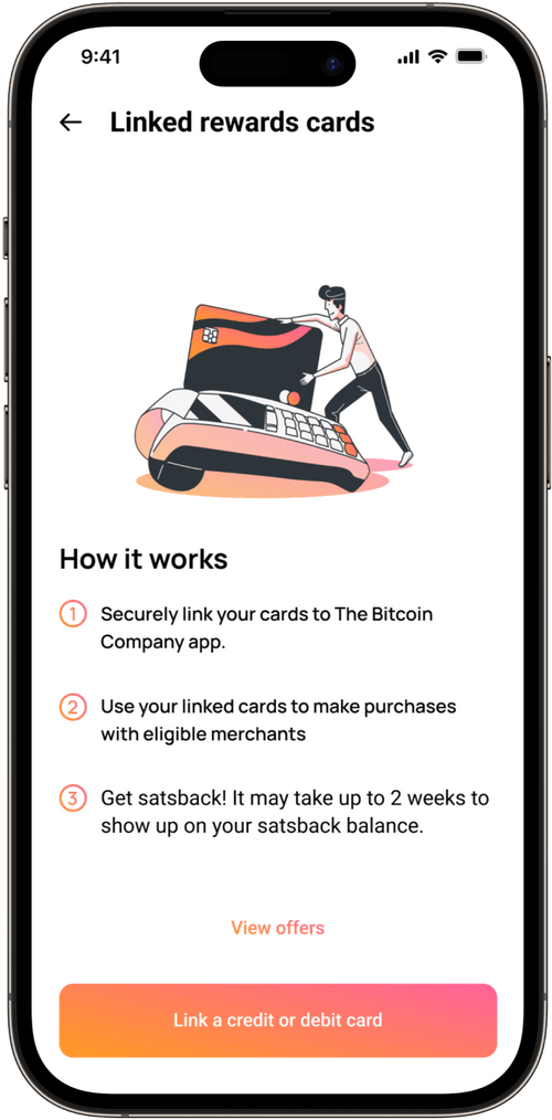 The Bitcoin Company - The easiest way to spend bitcoin and earn rewards.